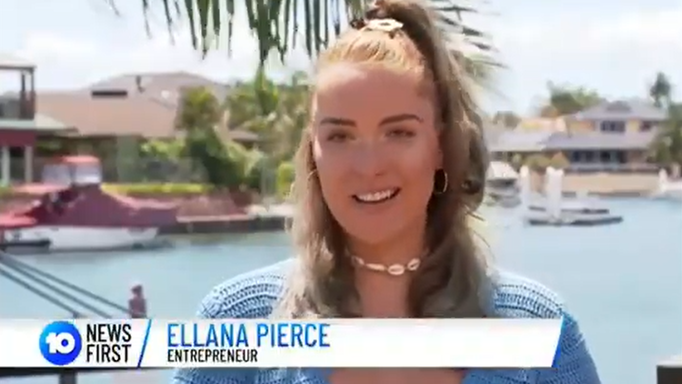 10 News First with El Adrift founder, El Pierce